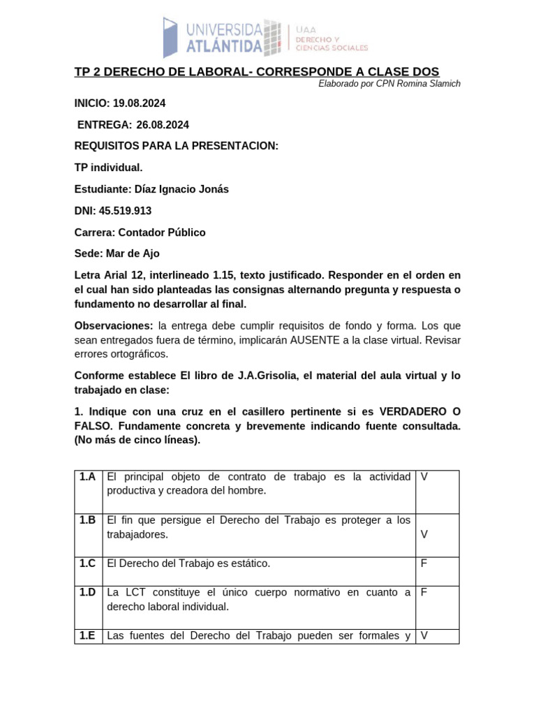 TP CLASE 2 Diaz Ignacio Jonas | PDF