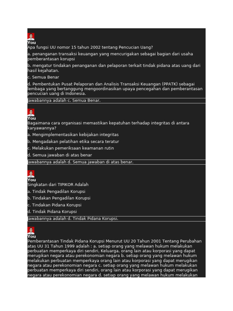 Evaluasi Akhir | PDF