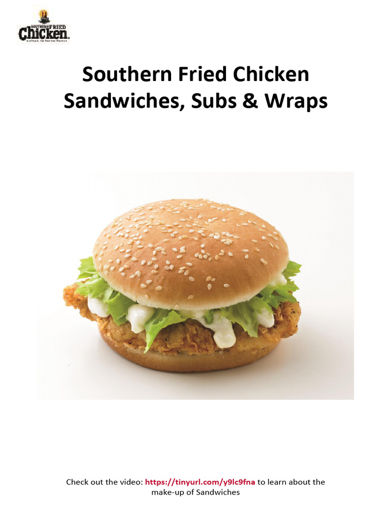 Sandwiches Subs Wraps | PDF