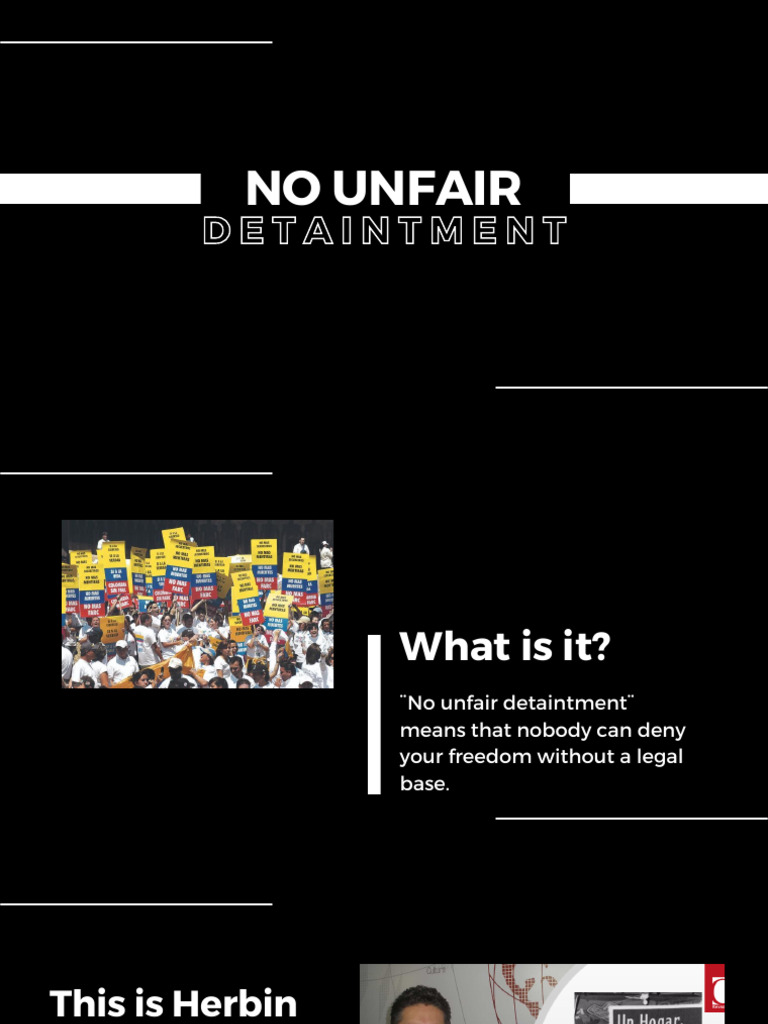 No Unfair Detainment | PDF | Mystery, Thriller & Crime Fiction