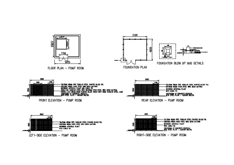Stello - Pump House Perimeter Design-Model 1 | PDF