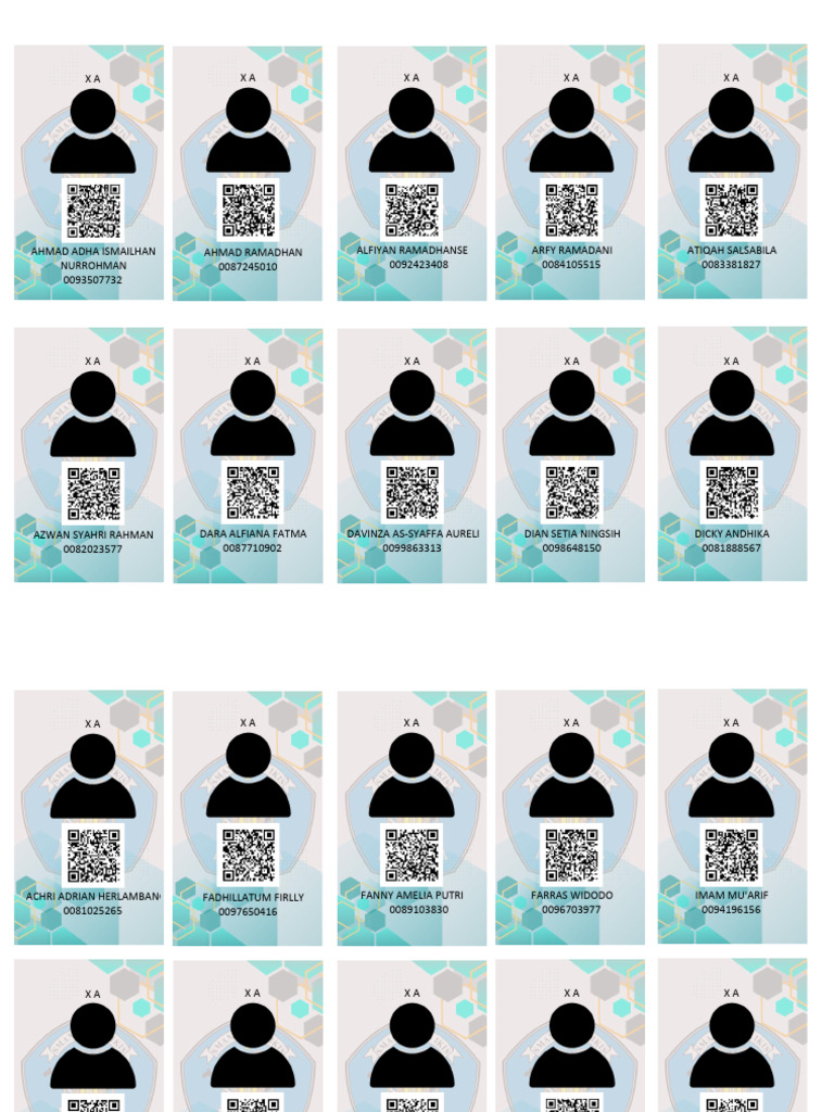 Absensi Barcode 2024 | PDF