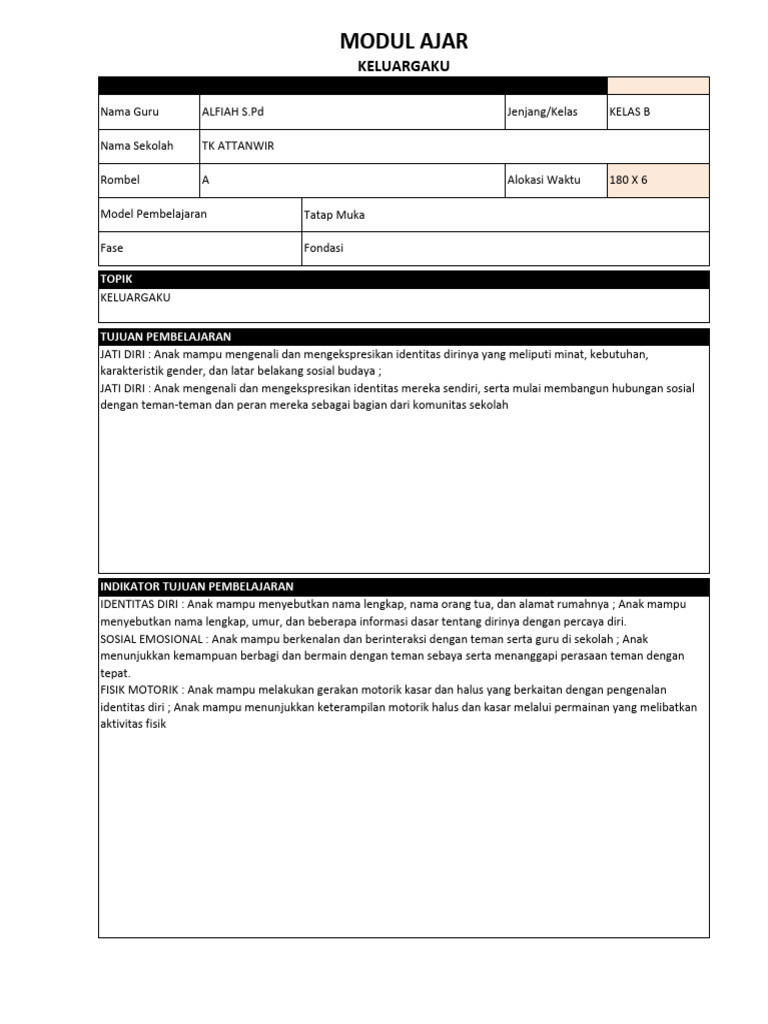 Modul Ajar 15 | PDF