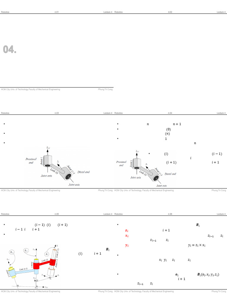 Forward Kinematics | PDF