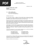 Letter Request Tree Planting Seedlings | PDF