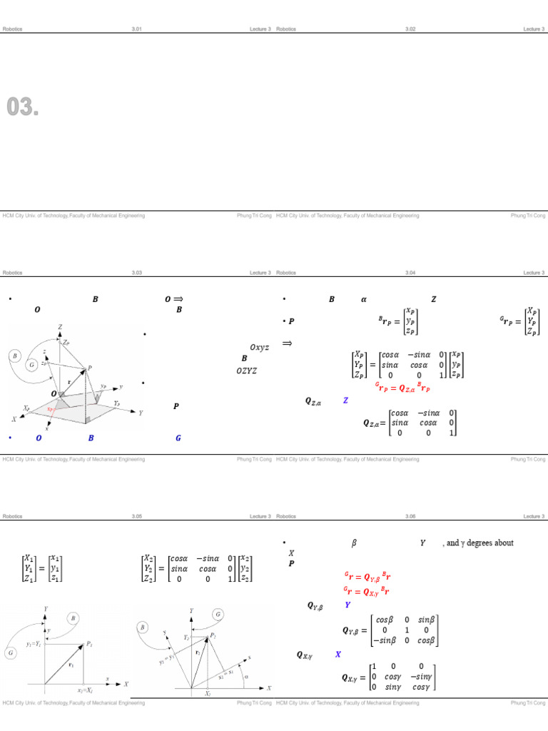 Spatial Descriptions and Transformations | PDF