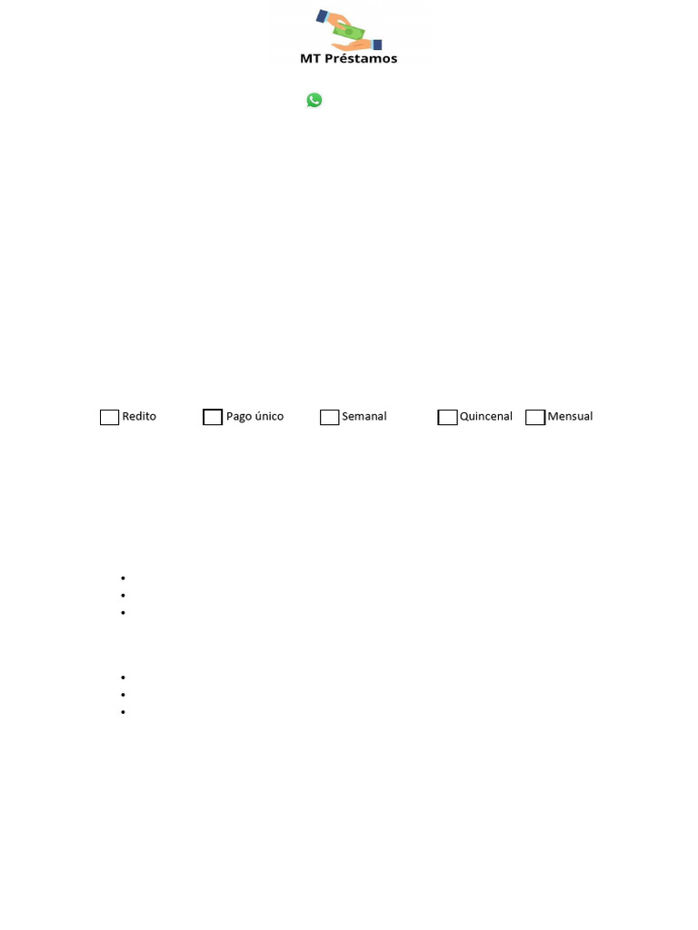 FORMULARIO MT | PDF
