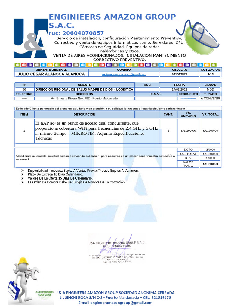 HAP C2-MODEM MIKROTIK | PDF