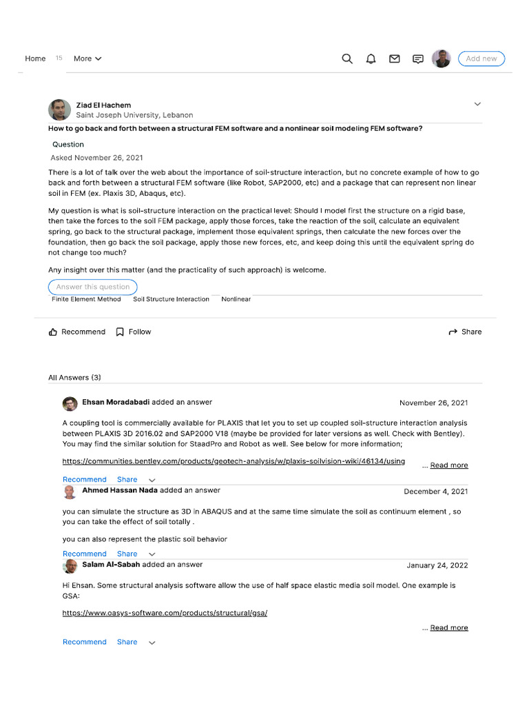 2021 Q A Structure and SSI Iteration | PDF