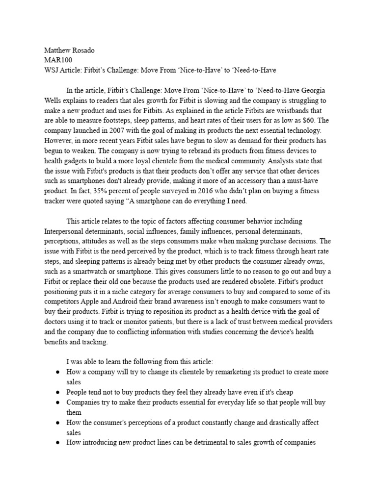 MAR100 Week 13 Assignment | PDF