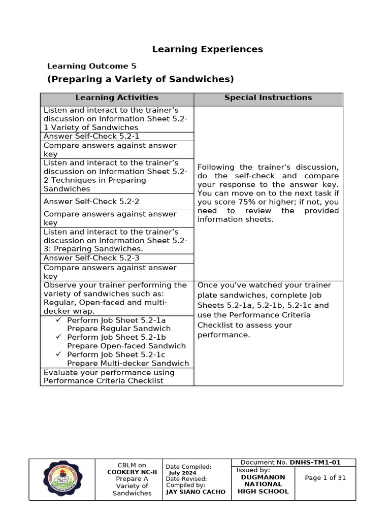 2B. CBLM - 2 Body | PDF