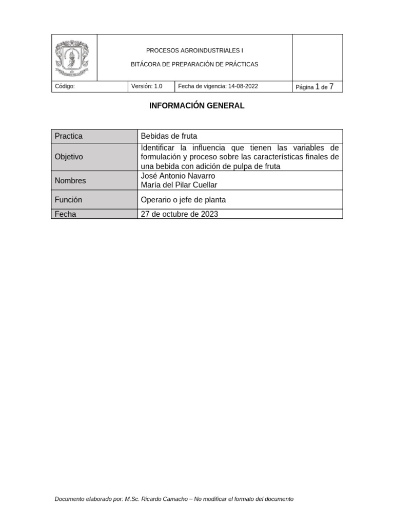 Bitacora Lab #2 | PDF