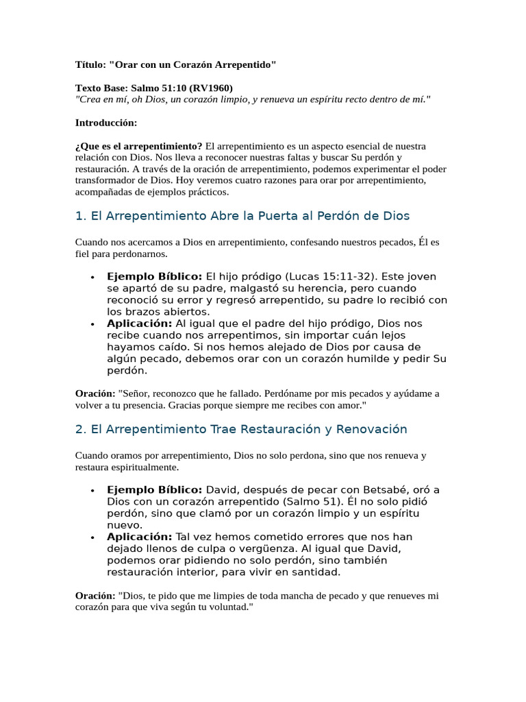 Predica de Hoy | PDF