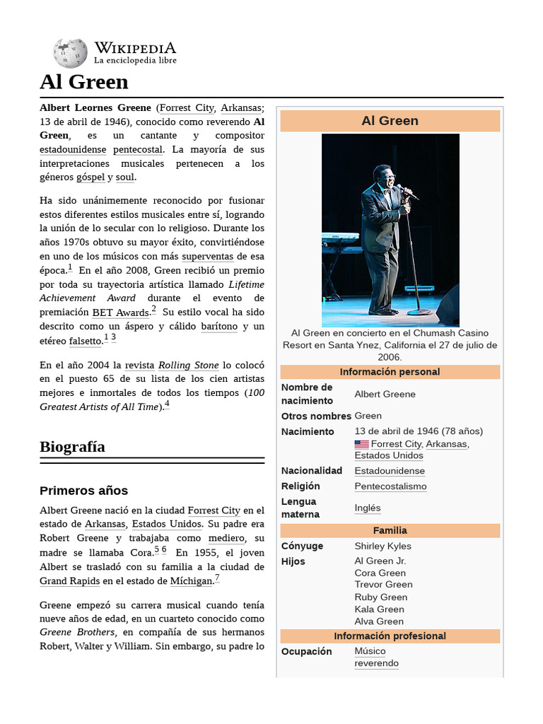 Al Green: Iconic Soul and Gospel Artist | PDF | Popular Music
