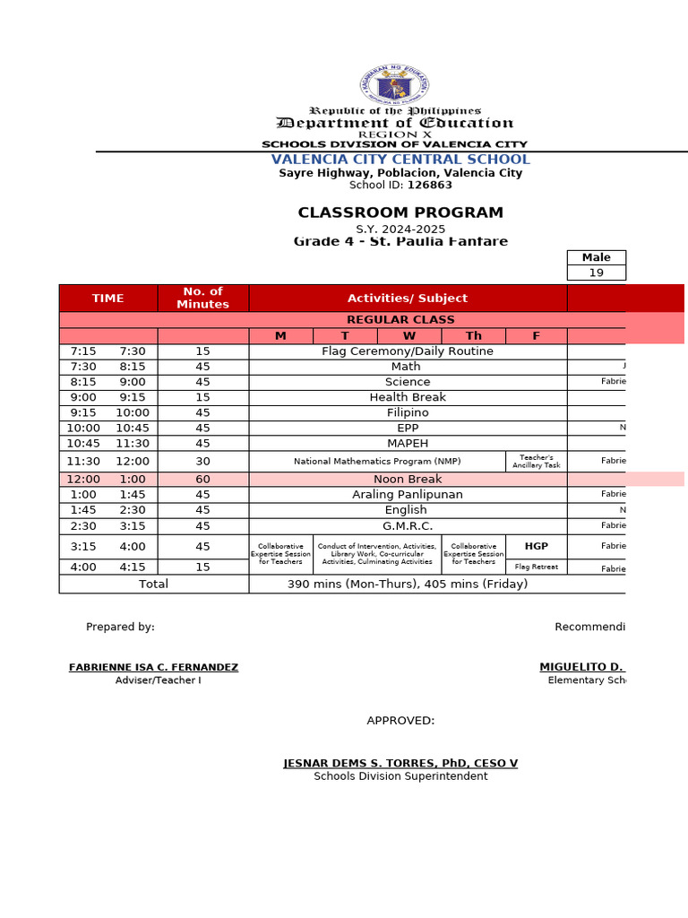 Classroom-Program-G4 | PDF