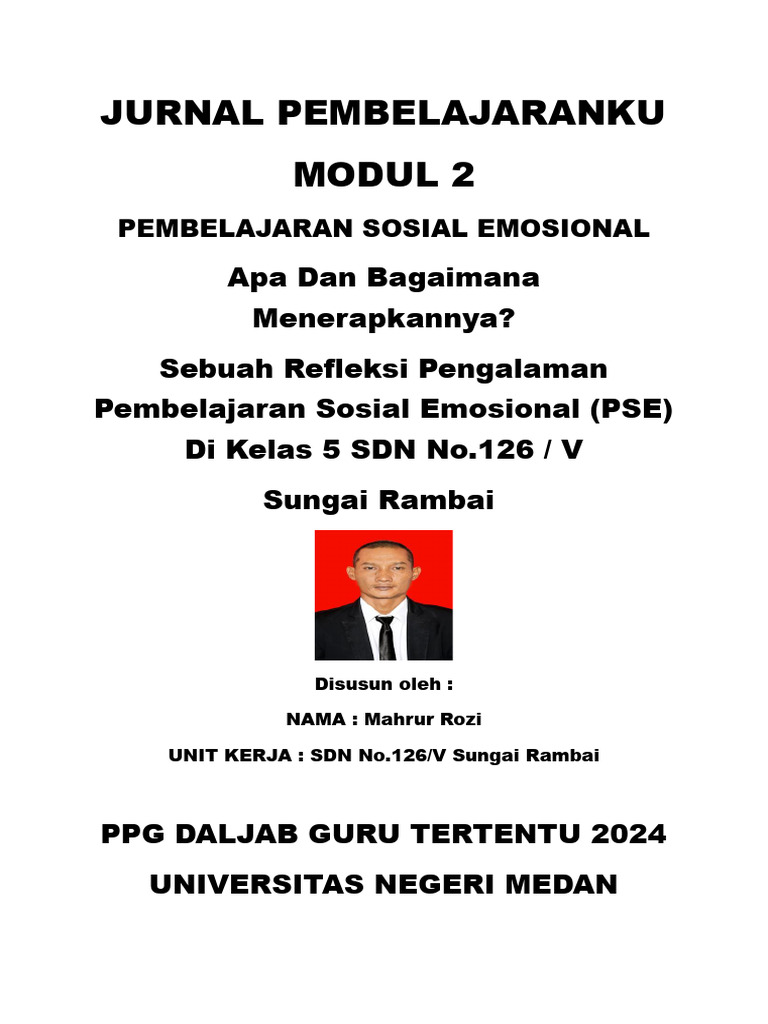 Jurnal Pembelajaranku Modul 2 Topik 2 Mahrur Rozi | PDF