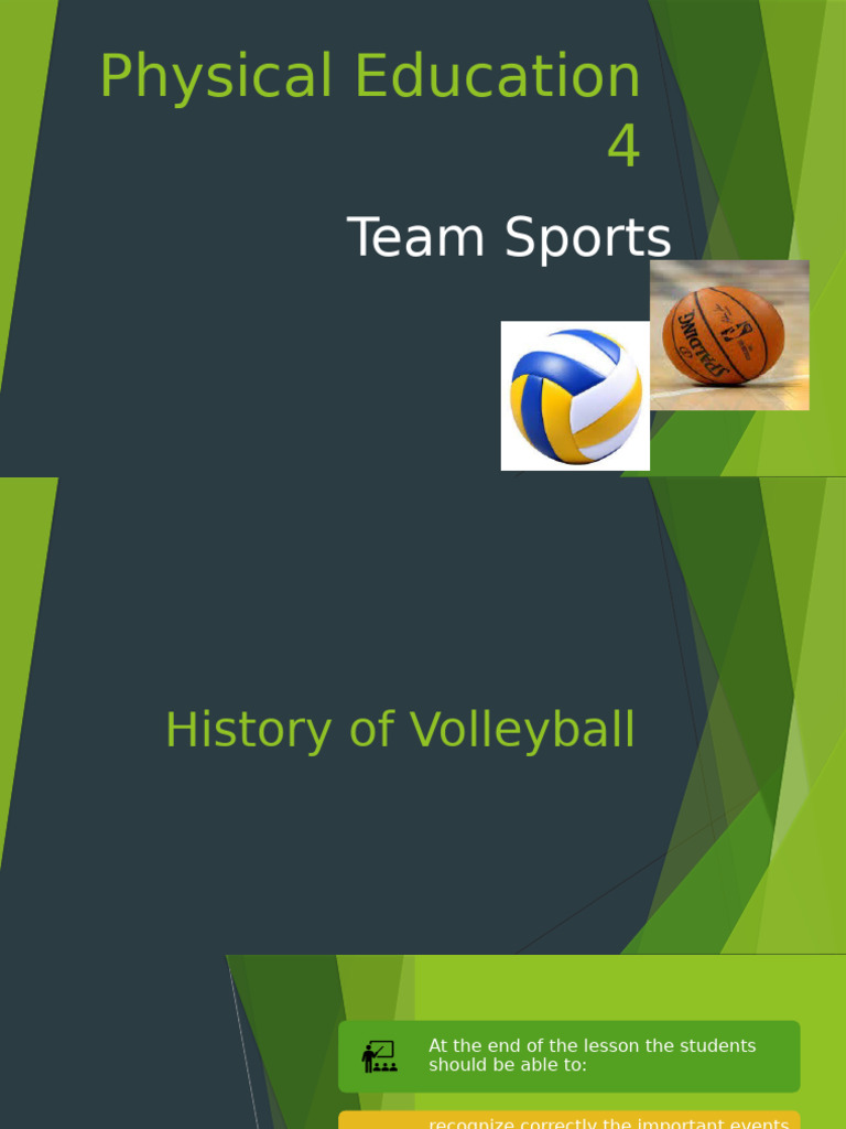 Chapter 2 Brief History of Volleyball | PDF