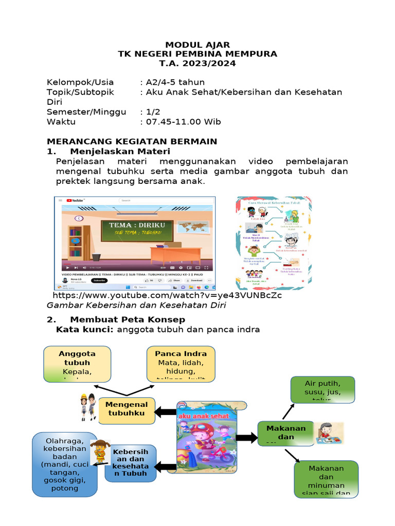 Modul Ajar - A2 - Minggu 2 | PDF