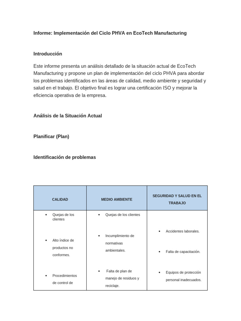 Analisis Phva Omar N Ojeda Romero | PDF | Business