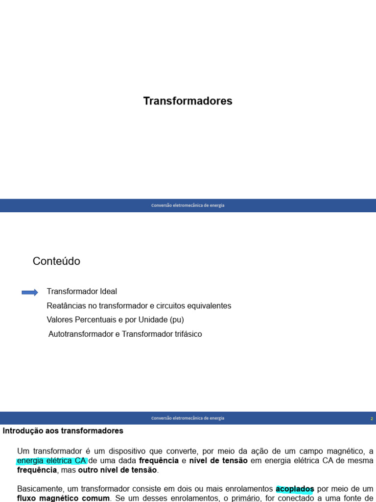 01 - Transformadores | PDF
