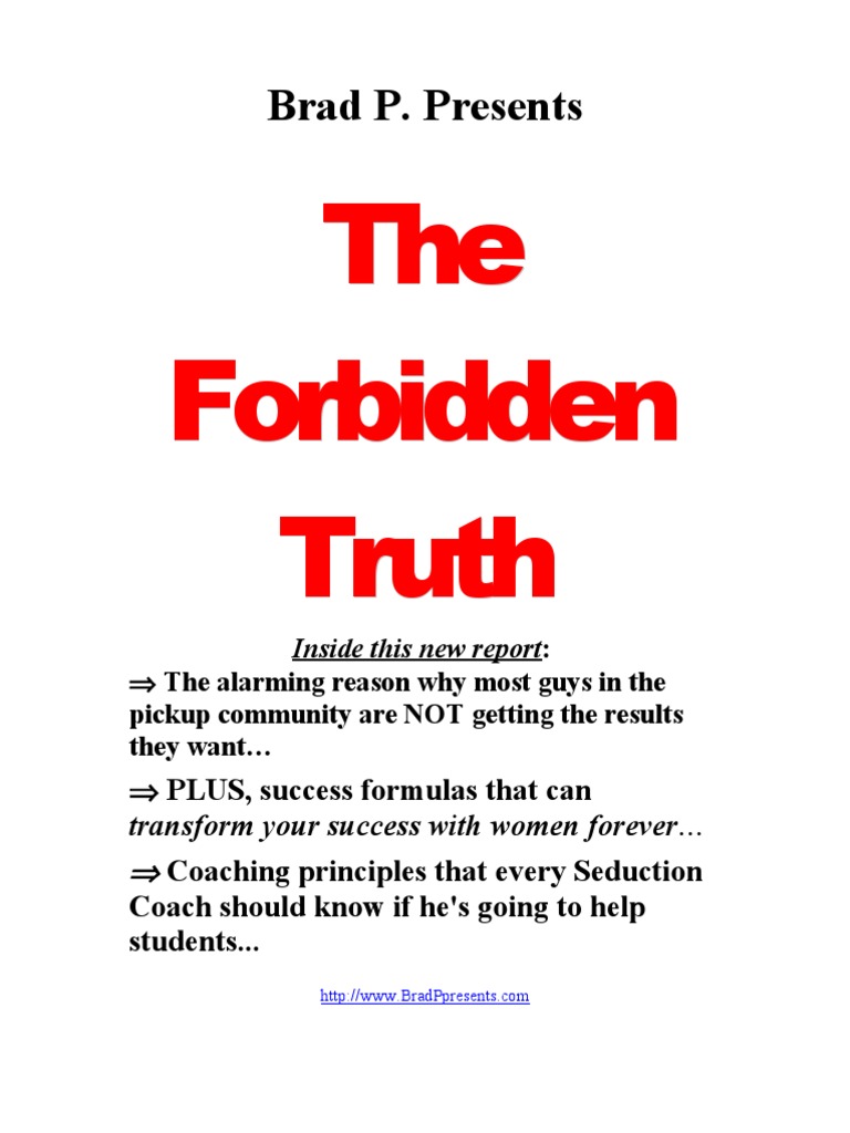The Forbidden Truth - Original | Guru | Internet Forum