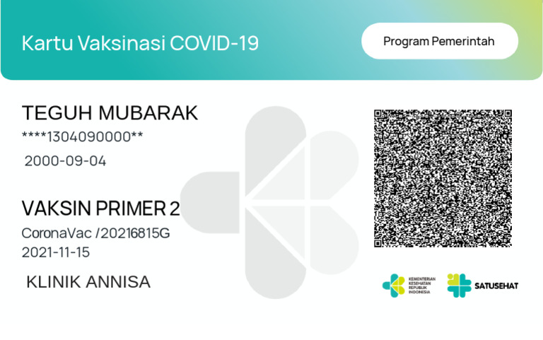 Sertifikat-Vaksin-Dosis 2-Teguh... | PDF