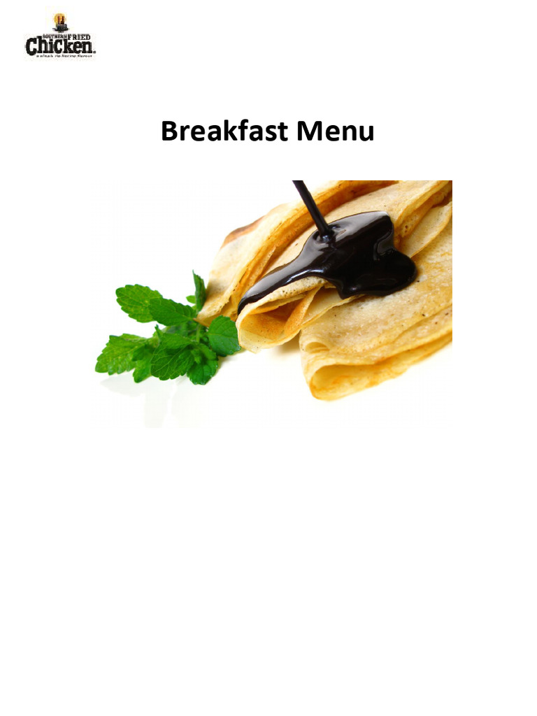 Breakfast 1 | PDF