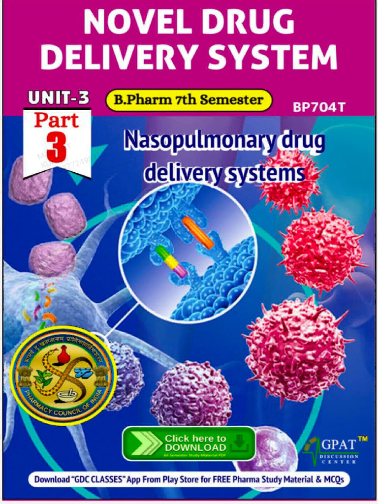 03.nasopulmonary Drug Delivery Systems | PDF