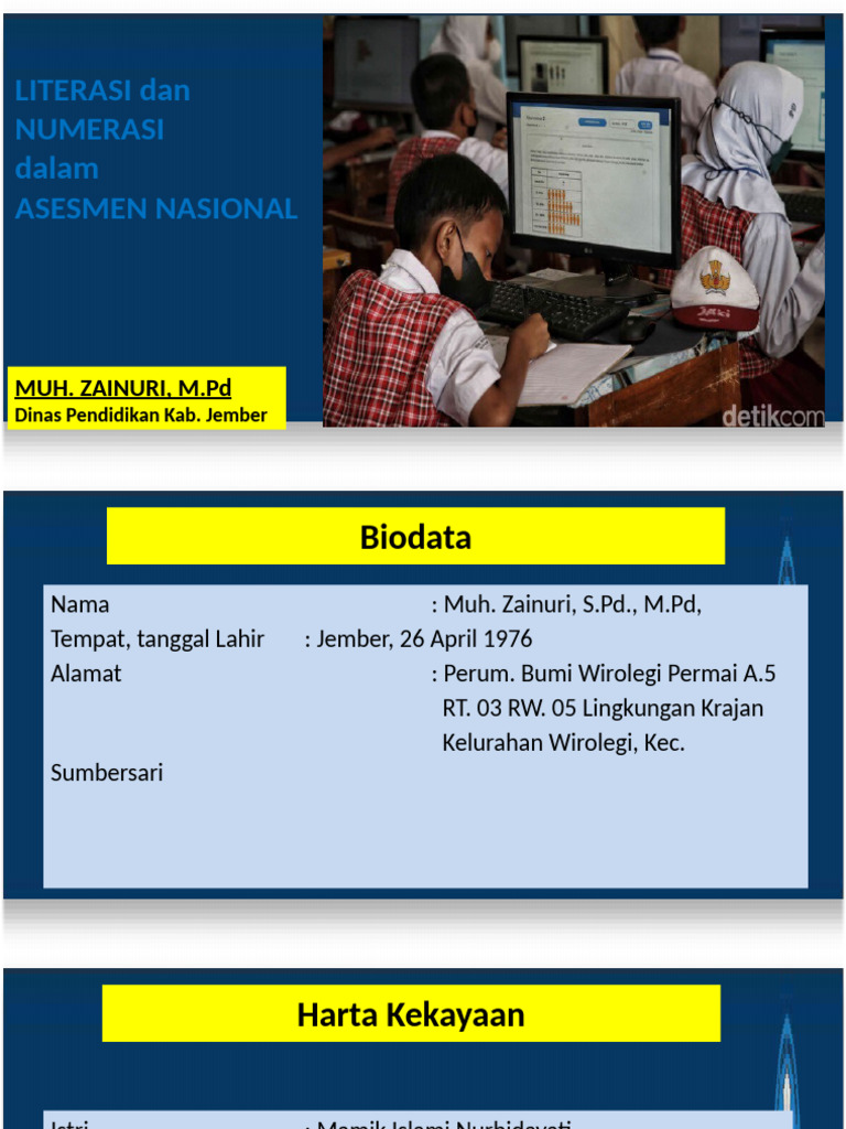 LITERASI Dan NUMERASI Dalam PEMBELAJARAN JeKi 03 | PDF