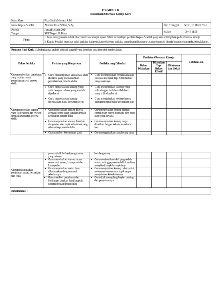 Formulir B Pdf