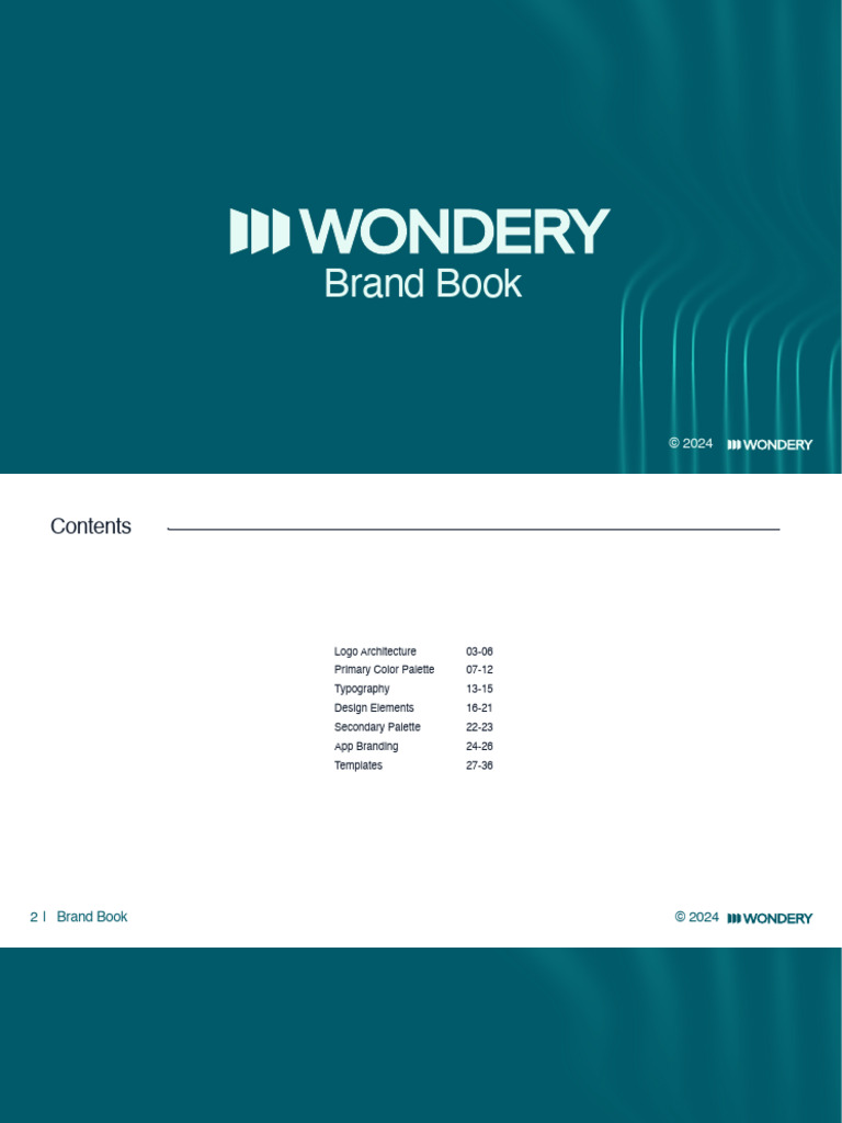 Wondery Brand Book - Condensed | PDF