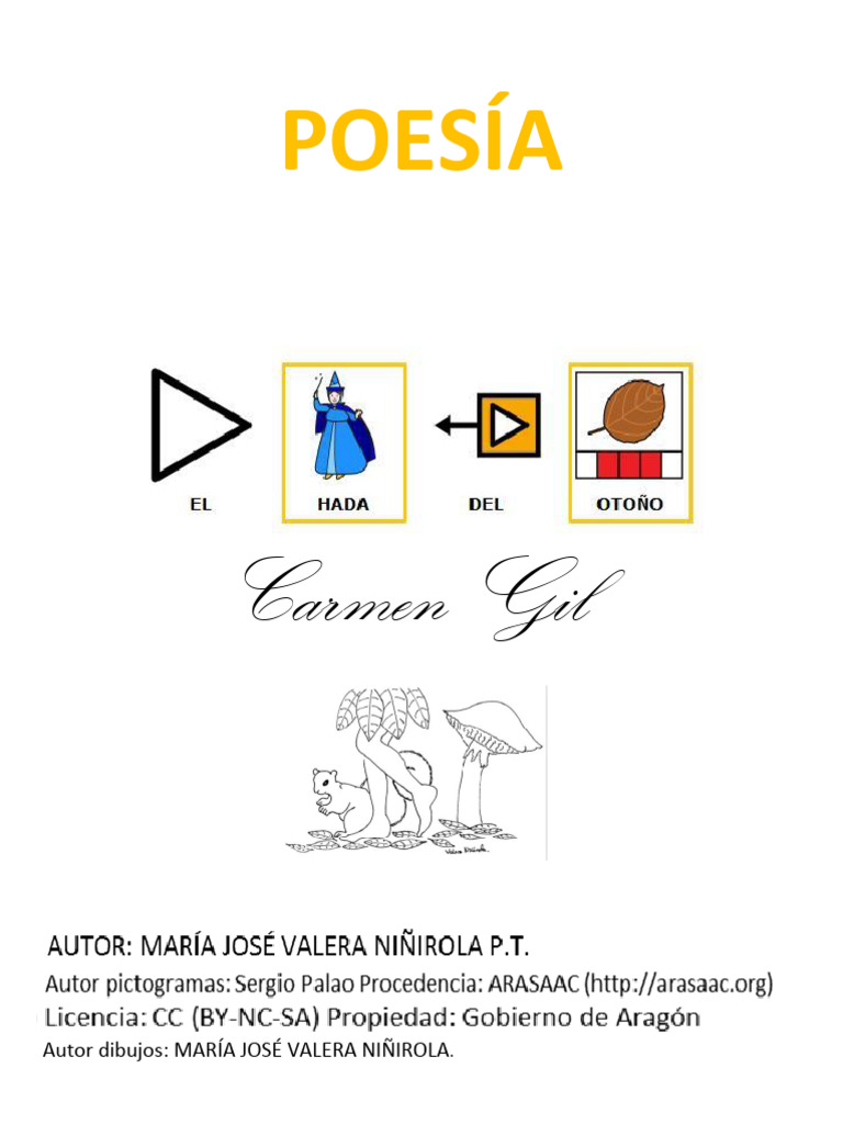 Poesia El Hada de Otonyo Nivel B | PDF