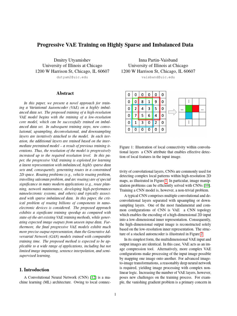 Progressive VAE Training On Highly Sparse and Imbalanced Data | PDF