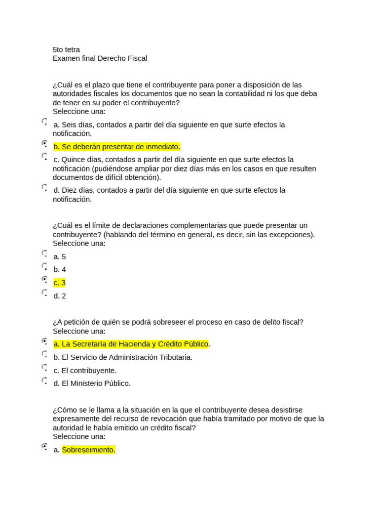 Guia Final Fiscal | PDF