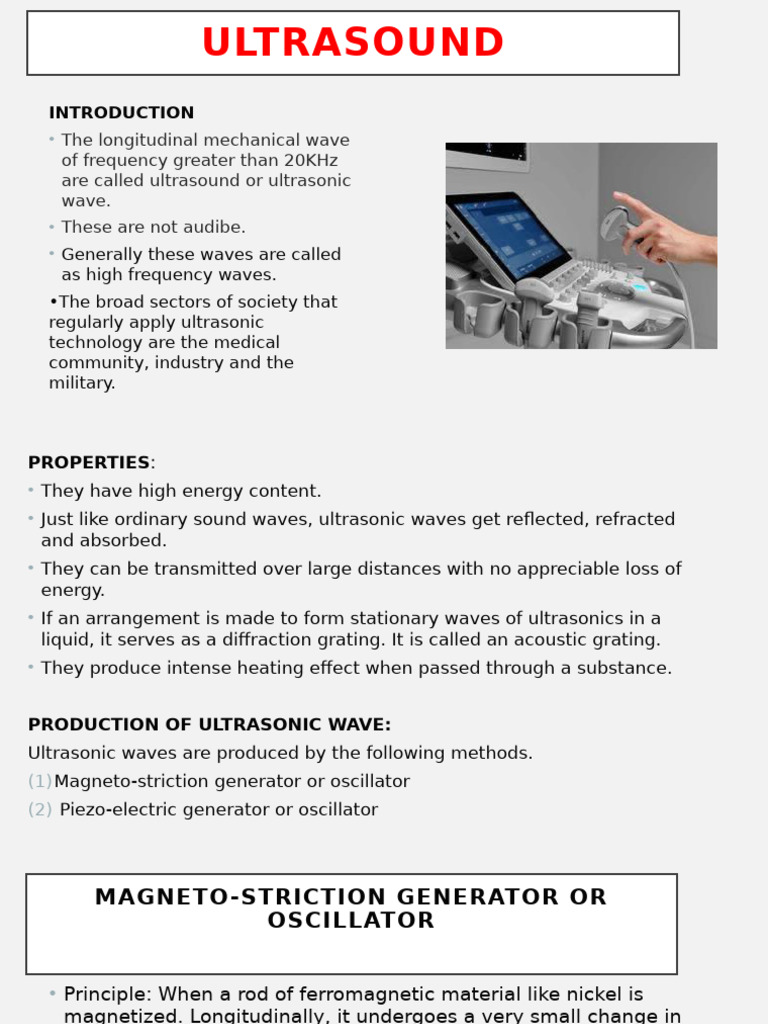 ULTRASOUND | PDF