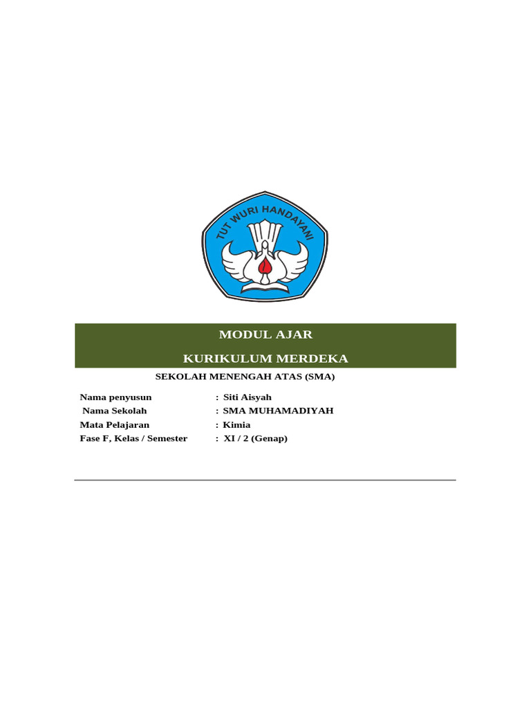 Modul Ajar Asam Basa (Aiysah) | PDF