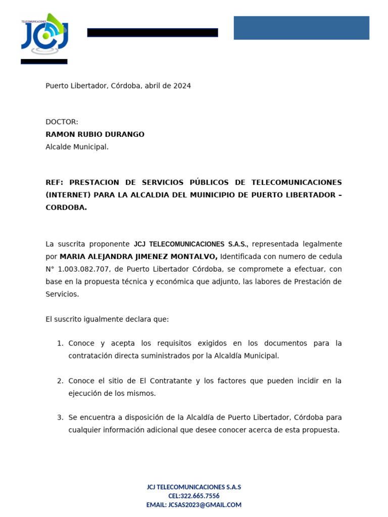 Propuesta JCJ - 2024 | PDF