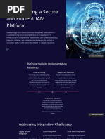 Implementation Plan For TechCorp's IAM Platform | PDF