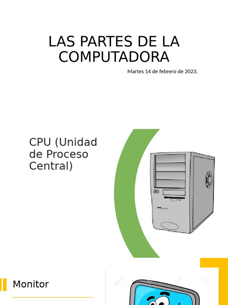 1 Las Partes de La Computadora | PDF