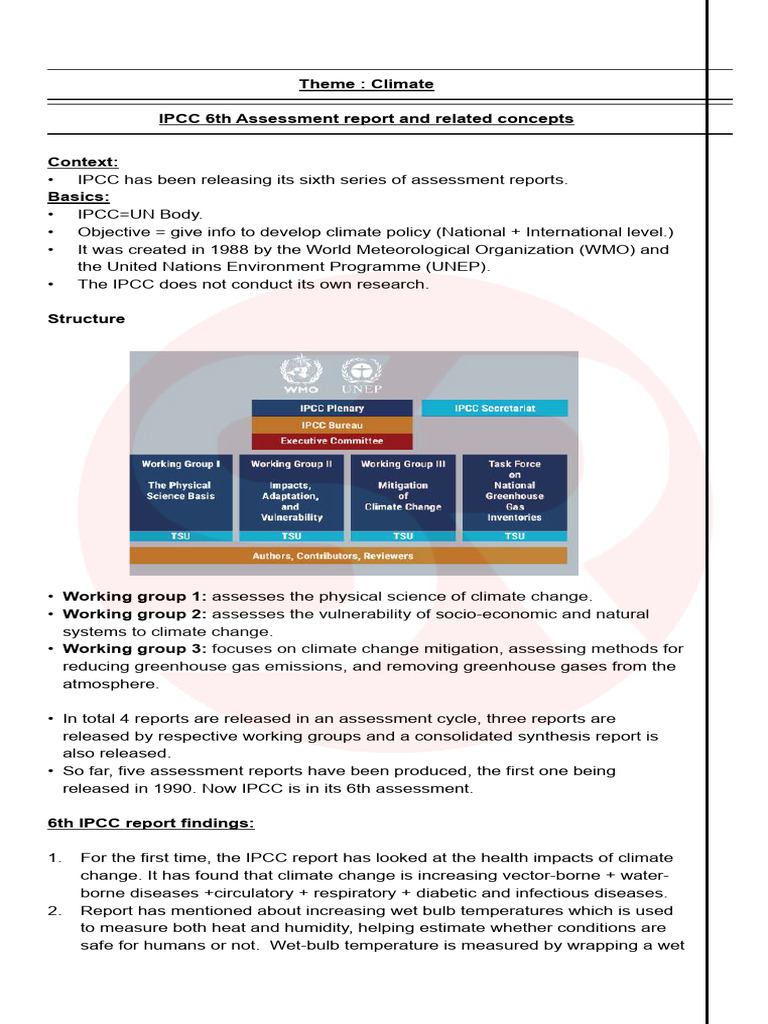 Environment - Current Affairs | PDF