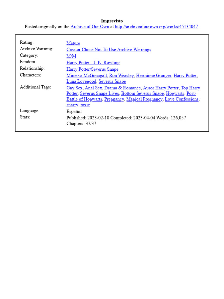 Im Previs To | PDF