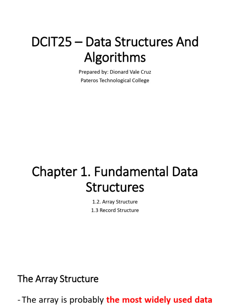 CC104 - PPT2 | PDF