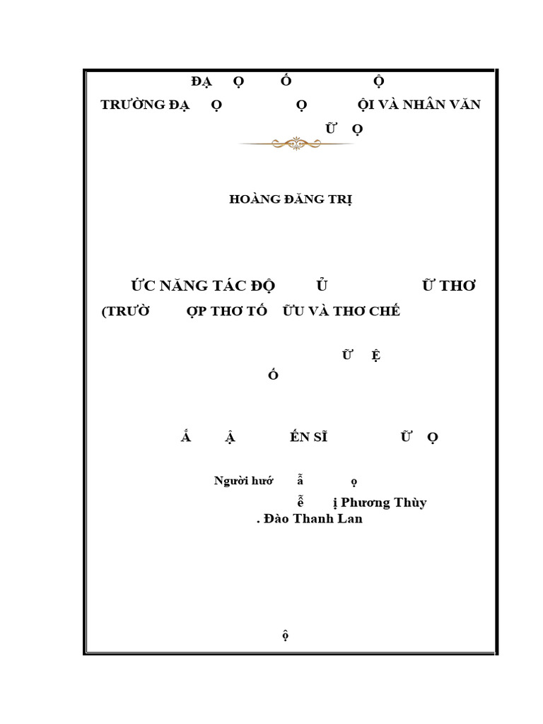 Ban Tom Tat Luan An Hoang Dang Tri | PDF