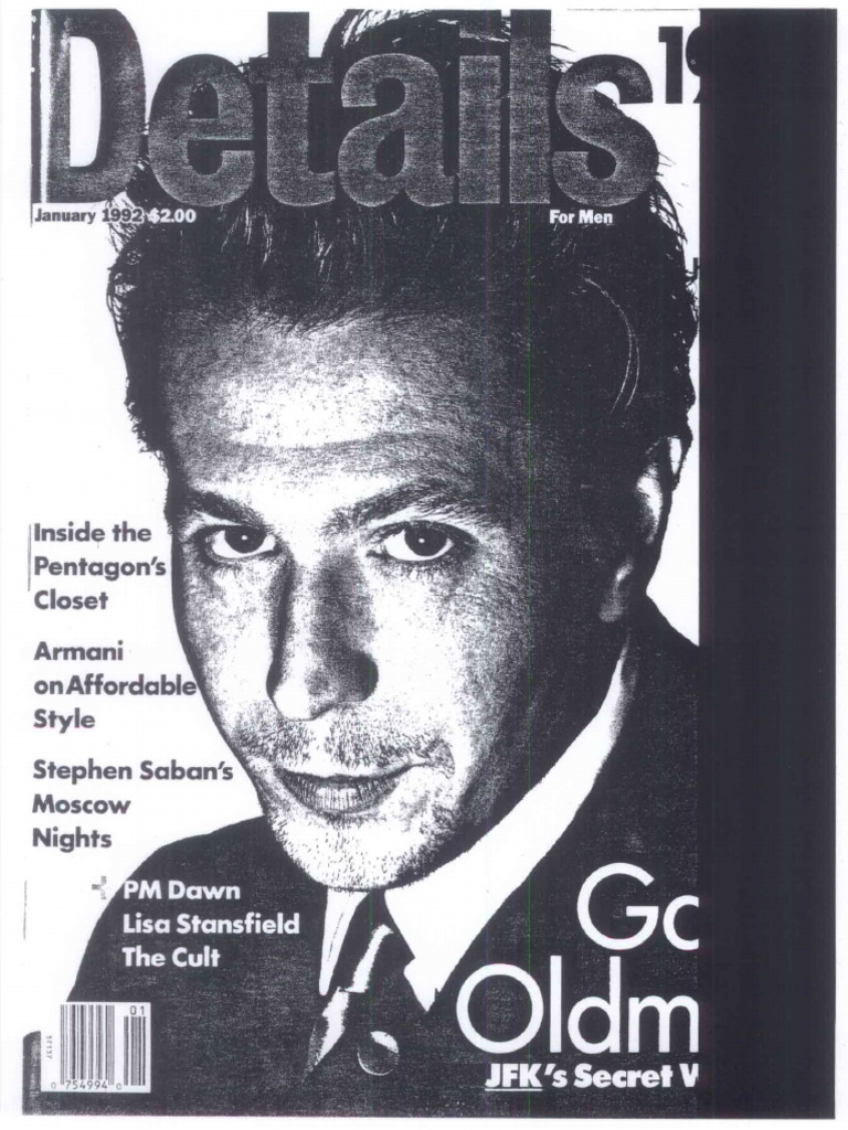Details Magazine Oldman 1992 | PDF
