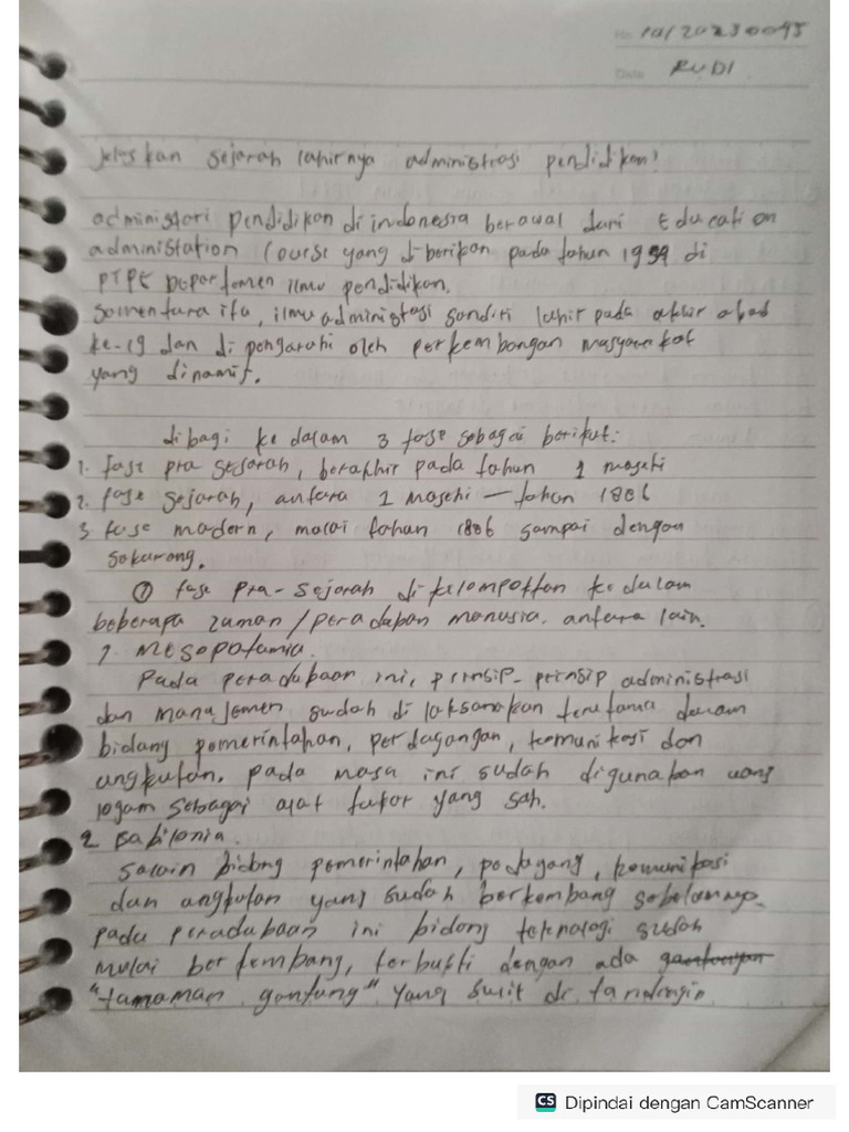 Catatan Kuliah | PDF