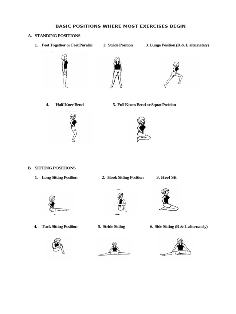 Basic-Position-Where-Most-Exercises-Begin | PDF
