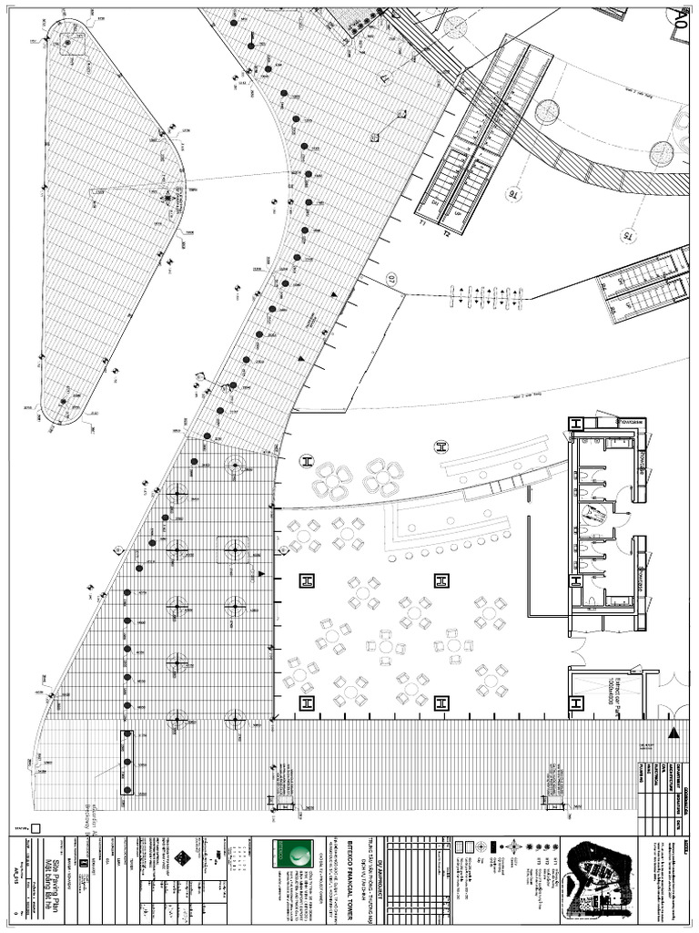 AR - 015 R00080110 Site Paving Plan | PDF