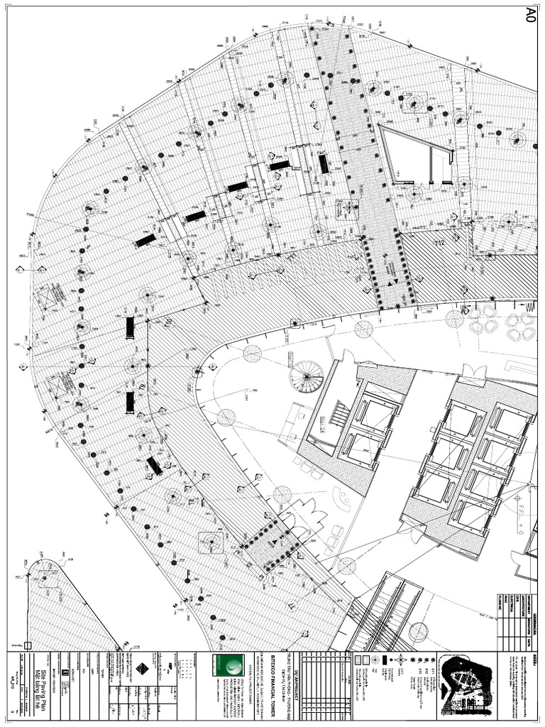 AR - 013 R00080110 Site Paving Plan | PDF