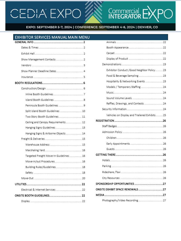 Cedia 2024 Emerald Esm | PDF