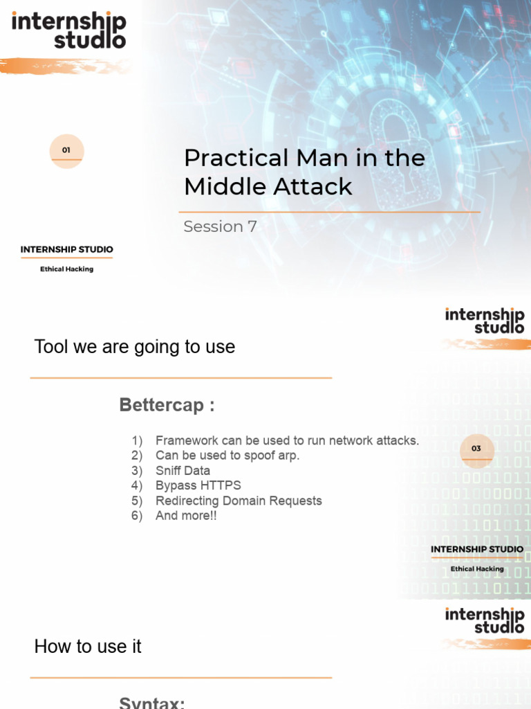 Session-7-Practical-Of-Man-In-The-Middle-Attack | PDF